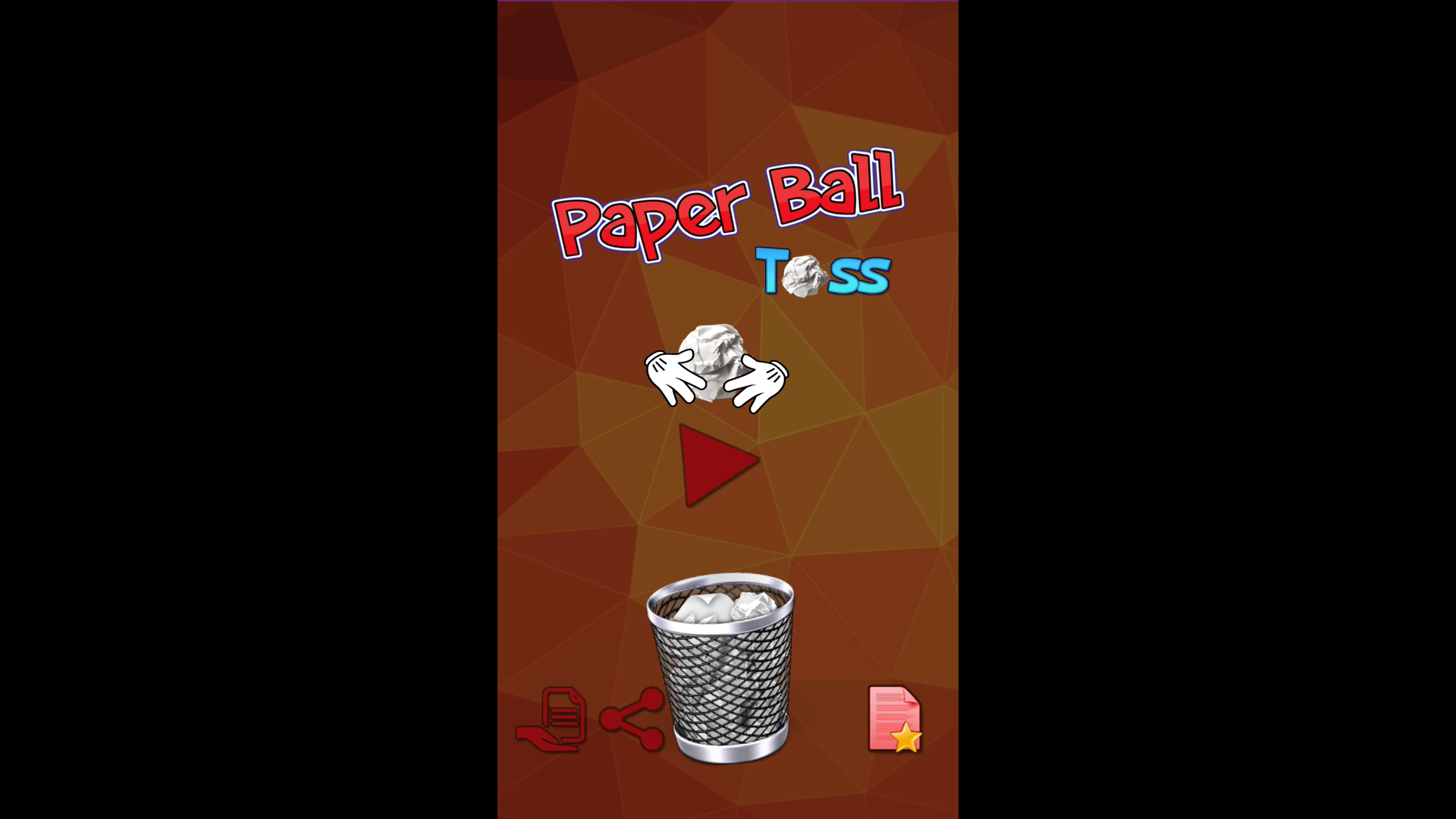 Paper Ball Tossing Trowing to Bin - App on Amazon Appstore
