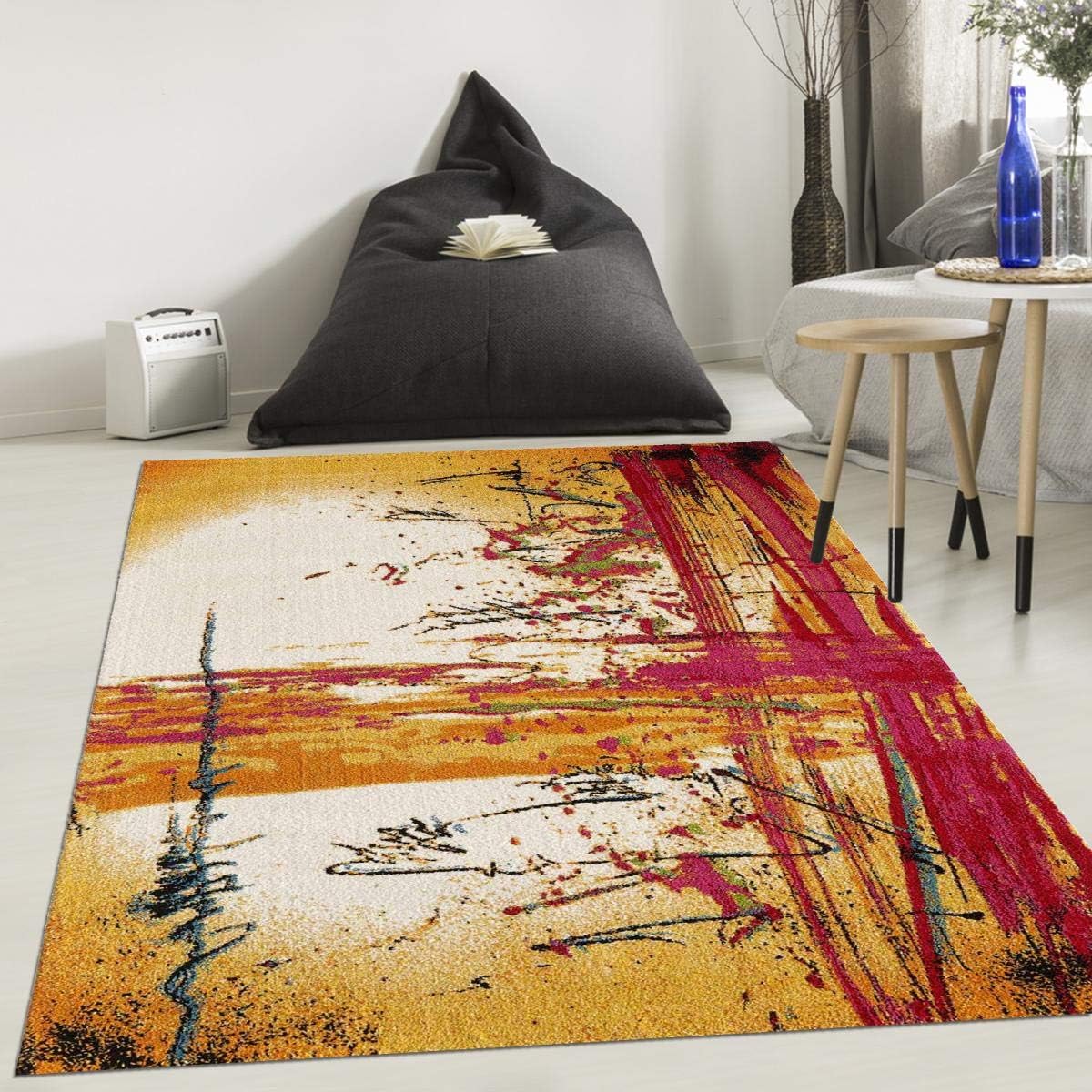 UN AMOUR DE TAPIS Soleil 80x150 cm Tapis Moderne Tapis Chambre Tapis ...