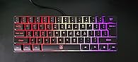Amazon.com: DGG K60 61 Keys RGB Backlit 60% Wired Gaming Keyboard ...