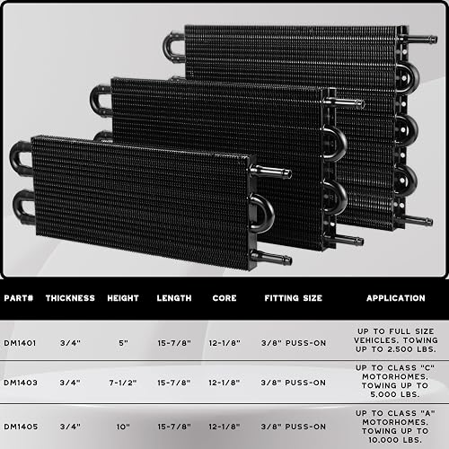 40k Transmission Cooler Transmission Oil Cooler - Universal High ...