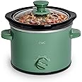 Amazon.com: COOK WITH COLOR 2QT Mini Electric Round Slow Cooker ...