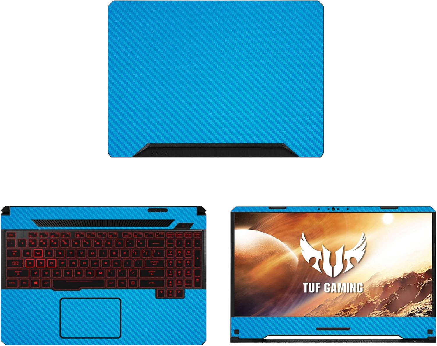 Amazon.com: Decalrus - Protective Decal for Asus TUF Gaming FX505 (15.6 ...