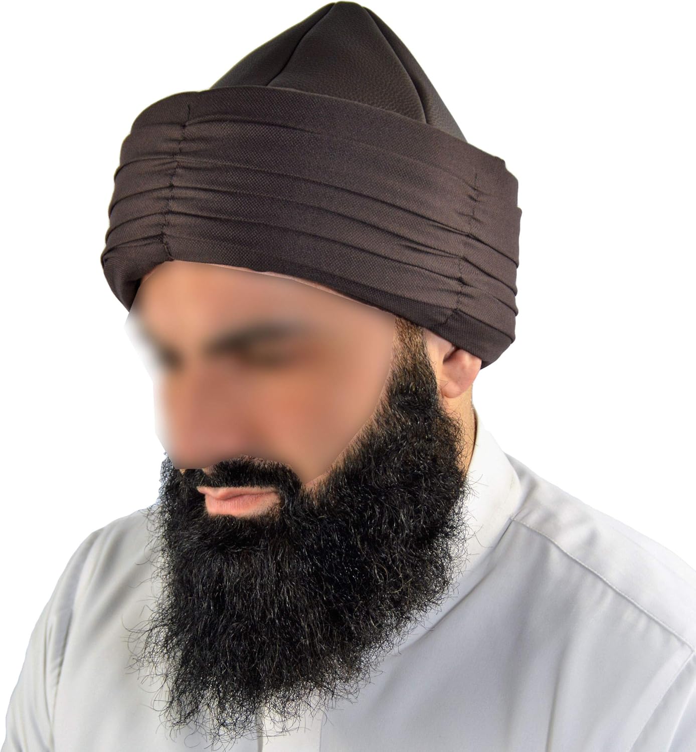 IYI Kayi Ertugrul Bey Alp Hat with Attached Fabric Turban Ready to wear ...