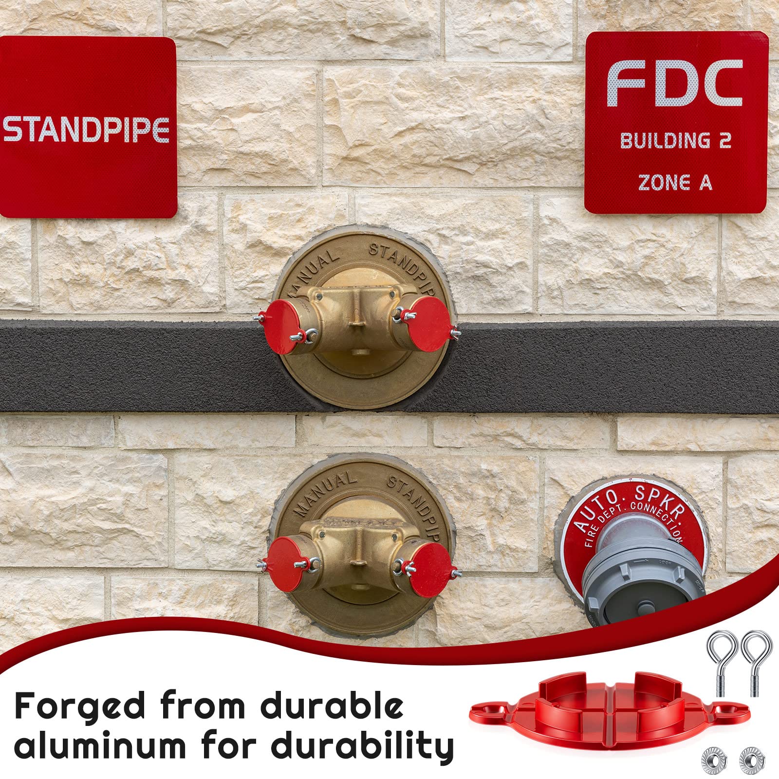 Mua Xuhal Fire Sprinkler Covers Aluminum 2-1/2'' Fire Department ...
