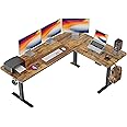 Amazon.com: FEZIBO 75 Inches, Supports Over 300lbs, L Shaped Standing ...