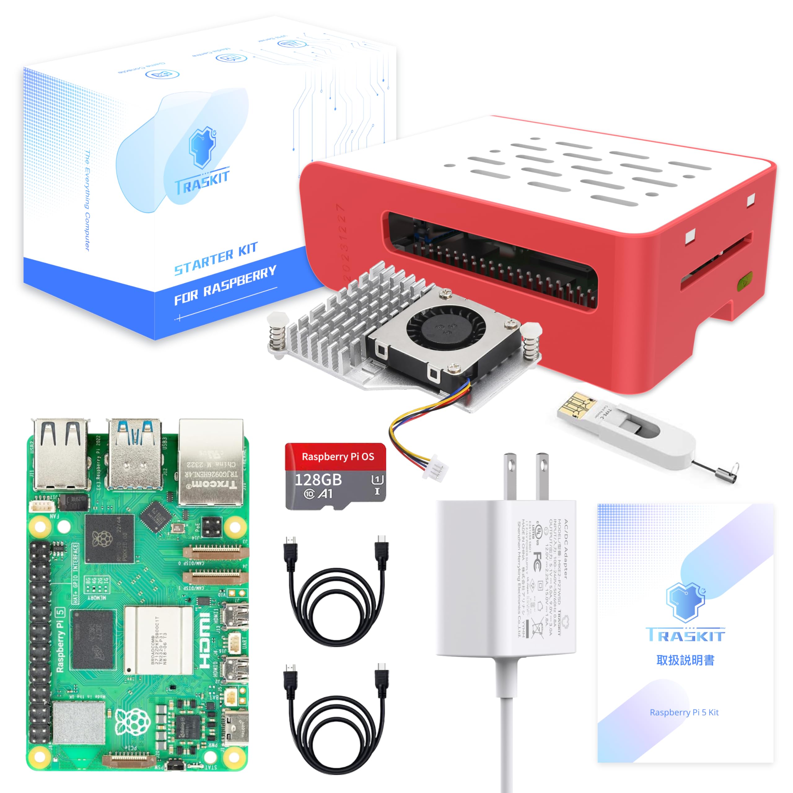 Mua TRASKIT Raspberry Pi 5 Kit / Raspberry Pi 5 8GB RAM with Technical ...