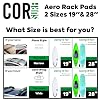 Aero Car Roof Rack Pads for Surfboard, Kayak, SUP, Snowboard, Surfboard ...