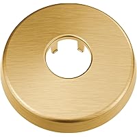 Amazon.com: Moen Brushed Gold Modern Shower Arm Flange, 137488BG ...