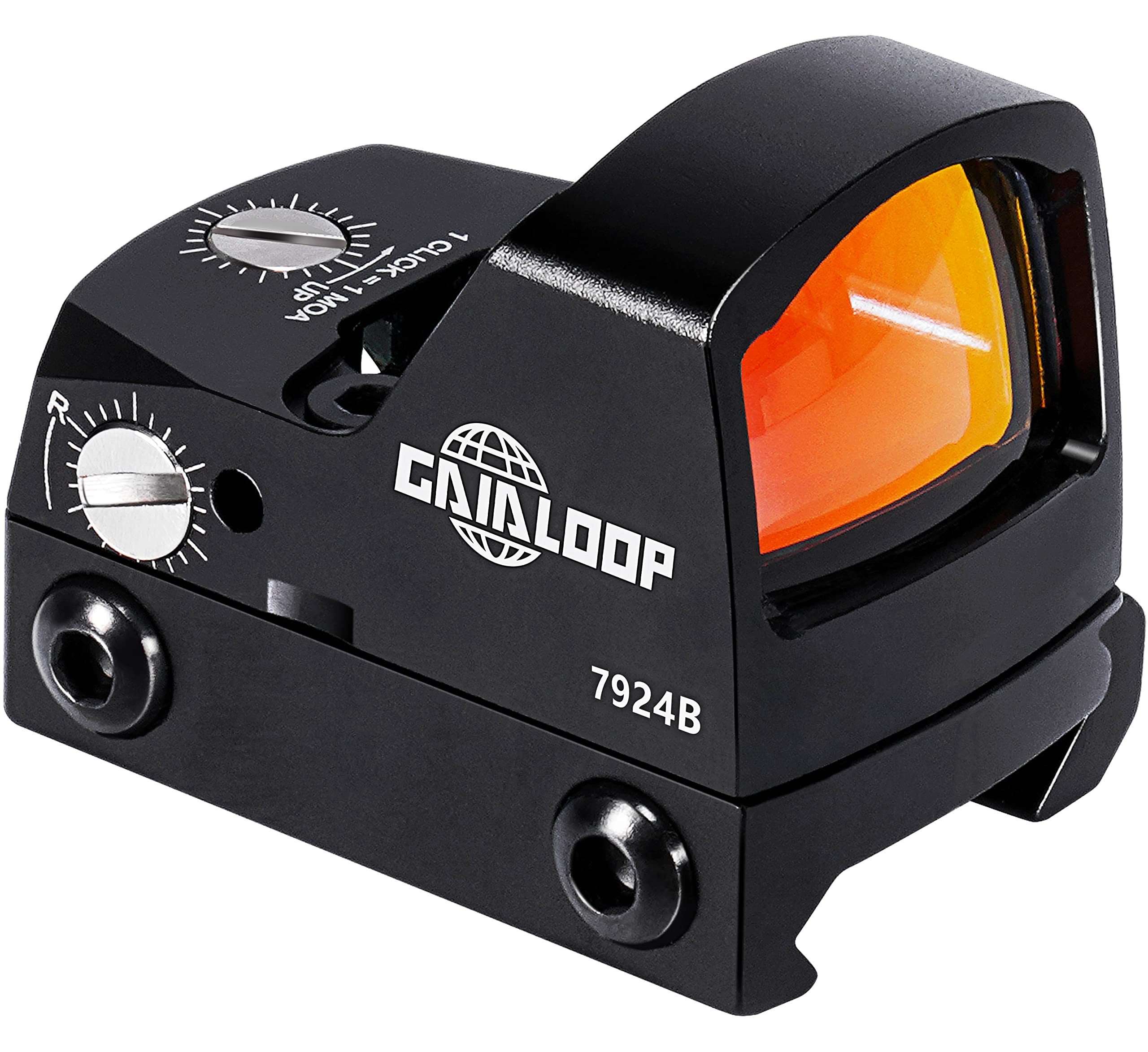 Red Dot Sight Reflex Rifle Optic, 3.25 MOA Mini Rifle Shotgun Red Dot ...