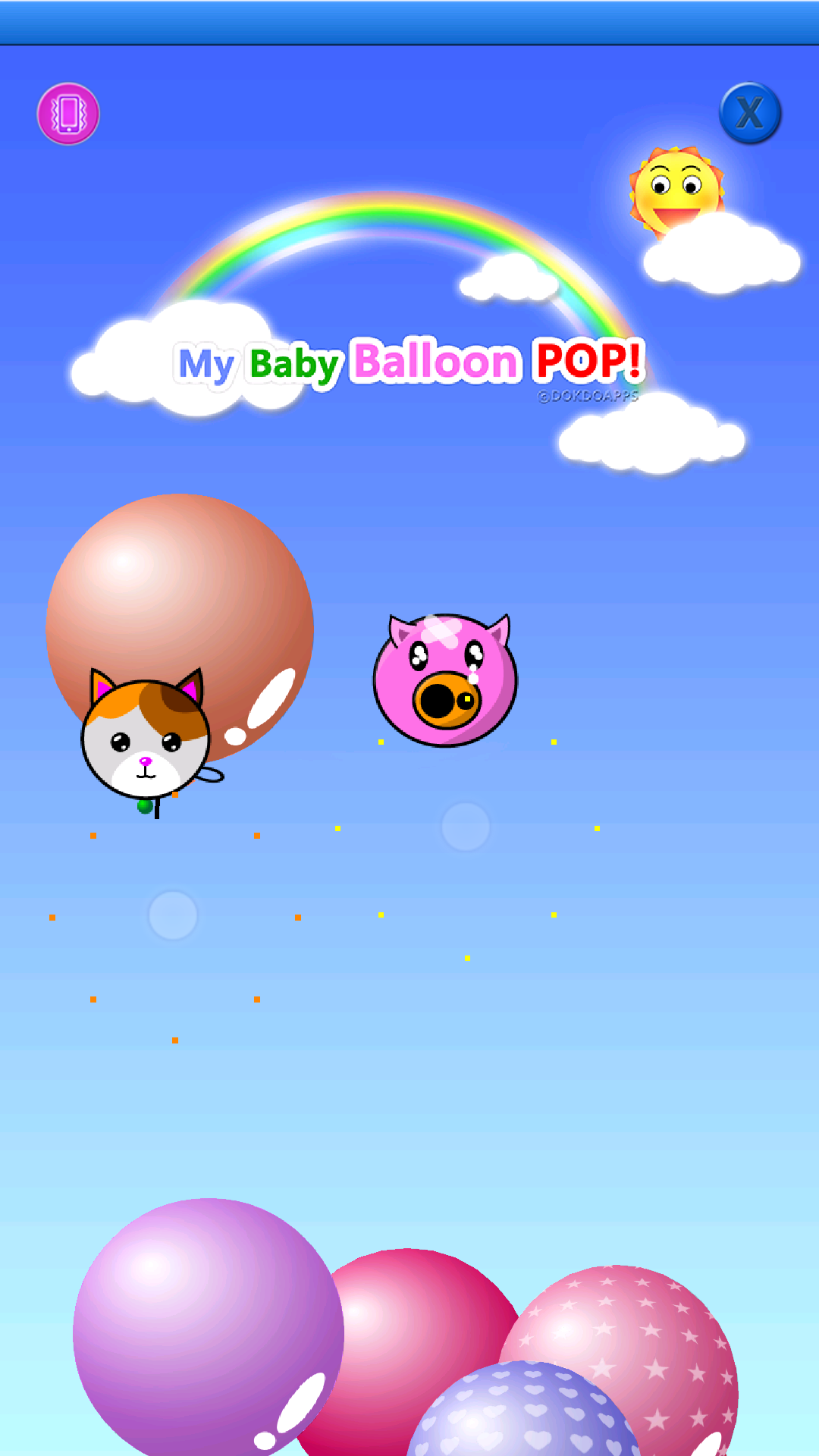 My Baby Game (Balloon Pop!):Amazon.co.uk:Appstore for Android