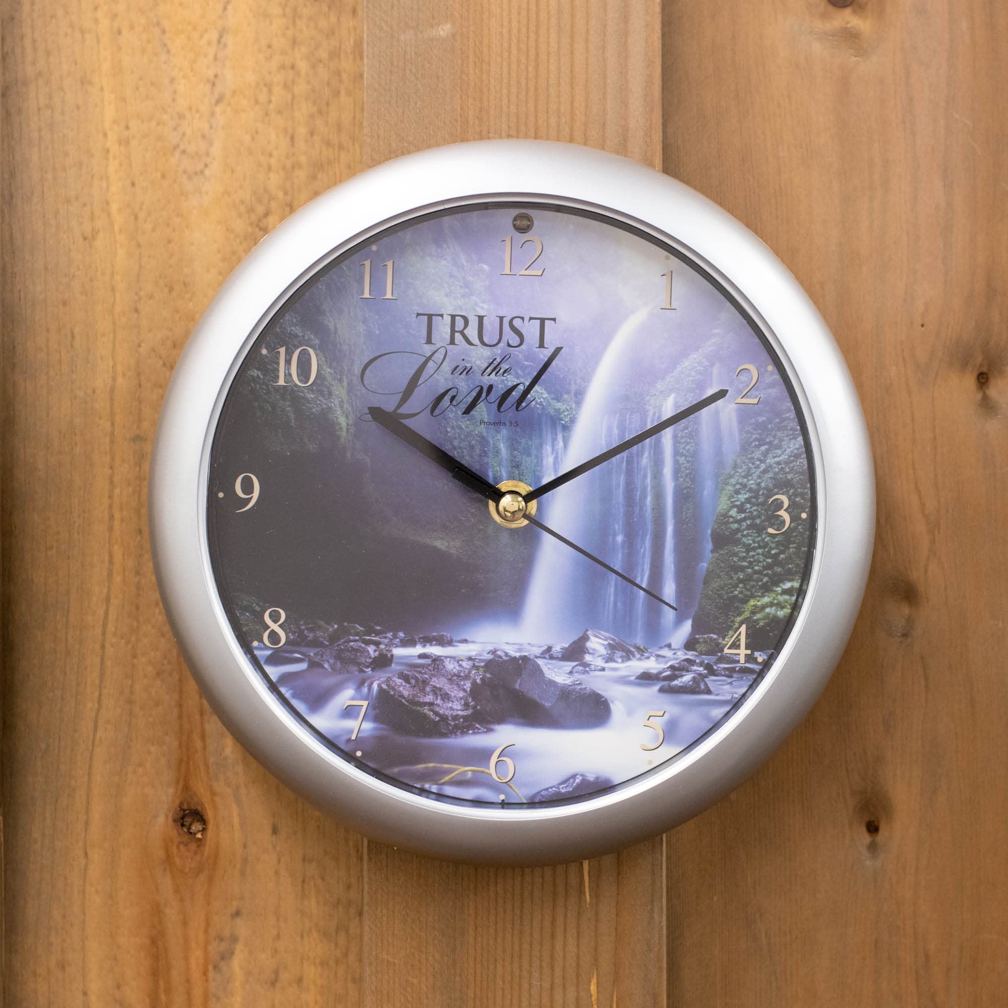 Mua Inspirational Waterfall Trust Silver Tone 8 inch Three Hymn Sound ...