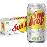 Amazon.com : Sun Drop Citrus Soda, 12 Fluid Ounce Can, 12 Count : Soda ...
