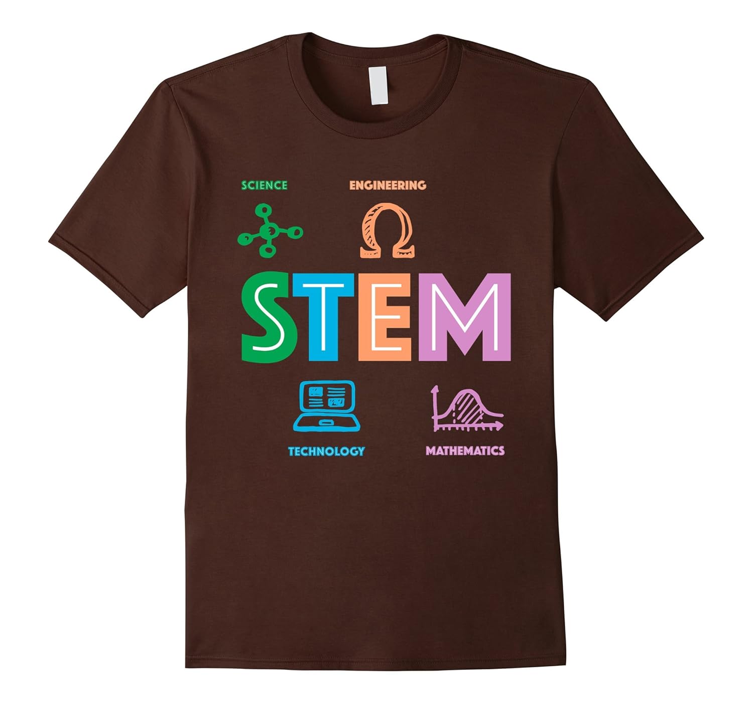STEM Tshirt – Science, Technology, Engineering, Mathematics-TH – TEEHELEN