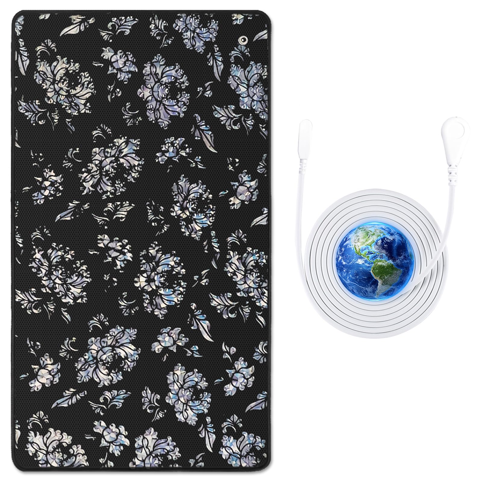 MAOOHON Grounding Mat Kit (23.6" x 13") with 15ft Grounding Cord ...