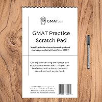 GMAT Practice Scratch Pad With Correct Pen: 9780578806426: Amazon.com: Books
