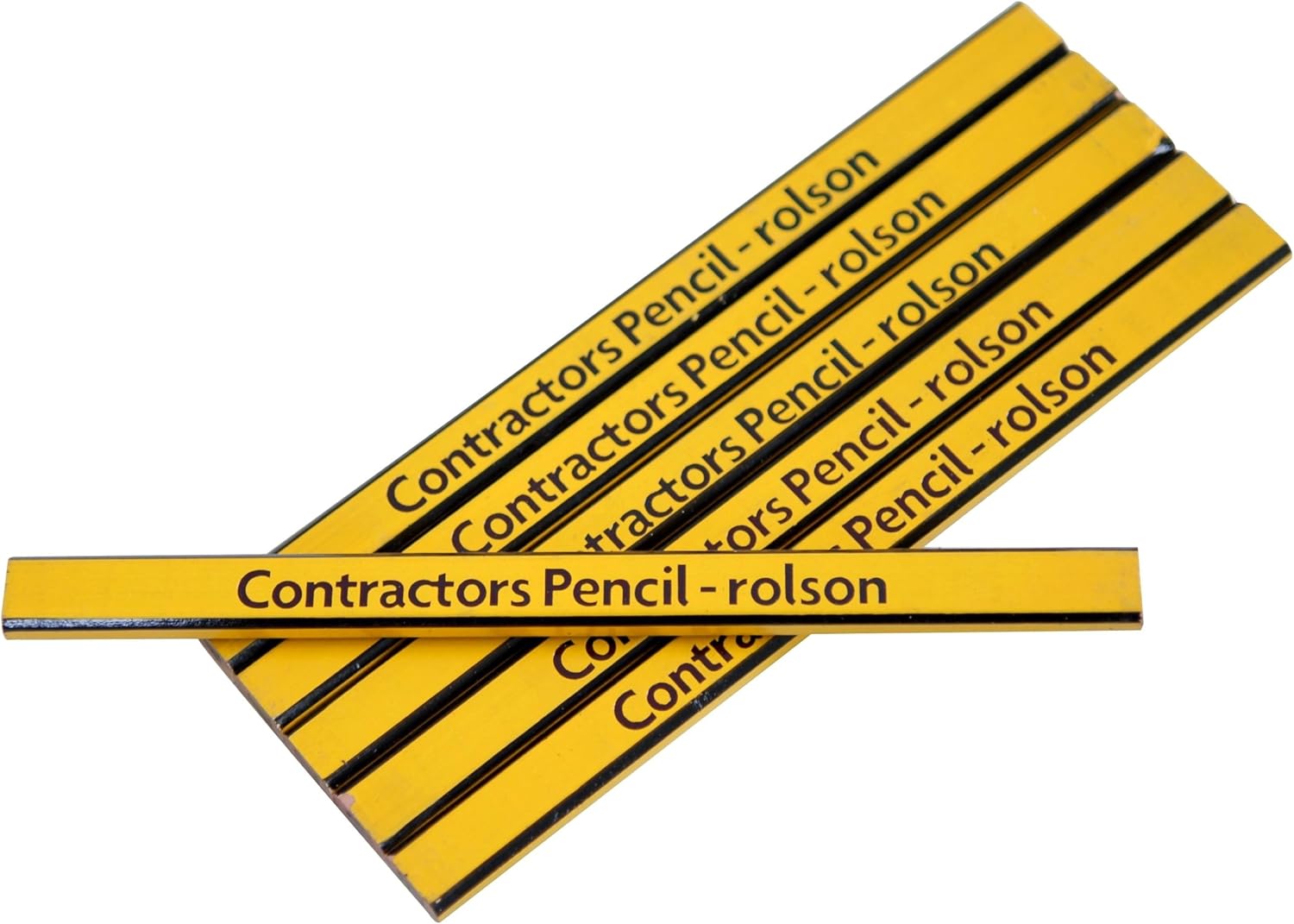 Rolson Contractors Pencil - 6 Pieces: Amazon.co.uk: DIY & Tools