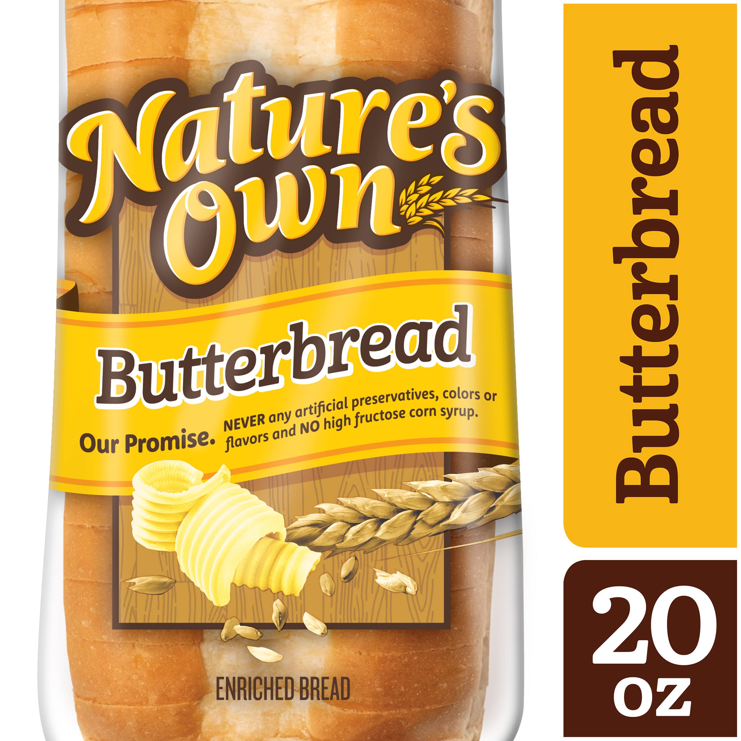 Mua Nature's Own Butterbread, Sliced White Bread, 20 oz Loaf trên ...