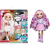 Amazon.com: Rainbow High Color & Create Fashion DIY Doll with Washable ...
