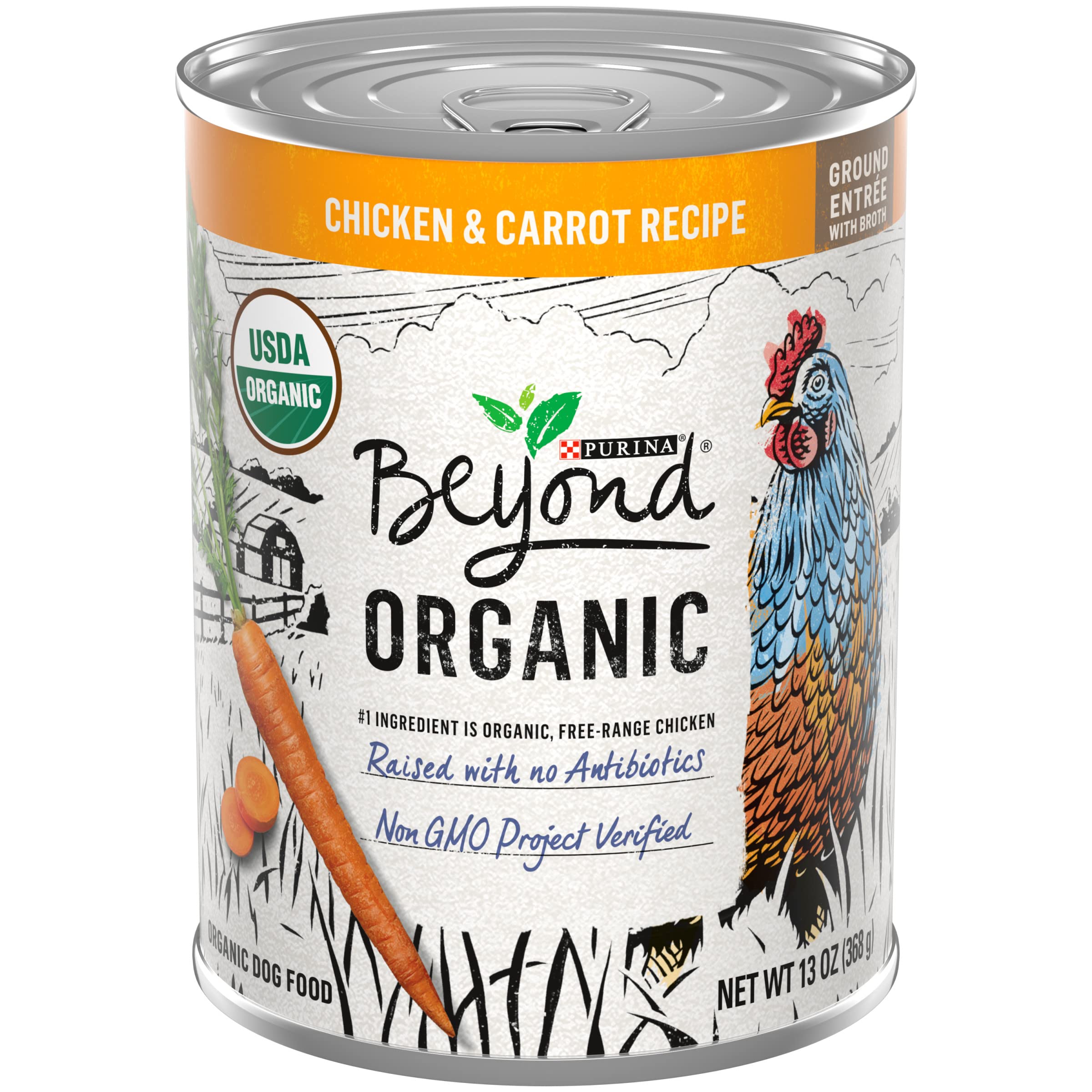 Mua Beyond Purina Organic Wet Dog Food, Organic Chicken & Carrot Adult ...