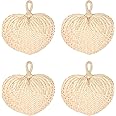 Amazon.com: Beistle 4 Piece Raffia Fans, Natural : Home & Kitchen