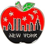 Amazon.com: New York Enamel Pin by Real Sic - NYC Lapel Pin - I Love ...