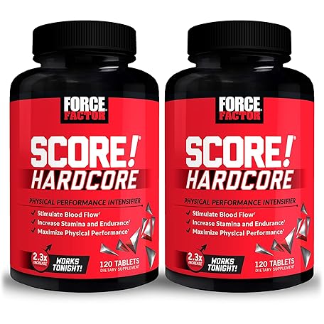 Mua Force Factor SCORE!, 2-Pack, Hardcore Nitric Oxide Booster ...