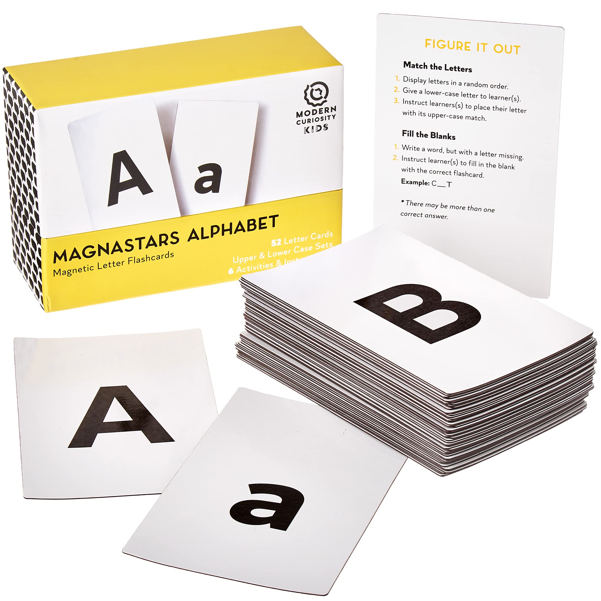 Mua Magnastars Alphabet Flashcards - Educational ABC Flash Cards for ...