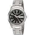 Amazon.com: Timex Men's T2M932 South Street Sport Black/Silver-Tone ...