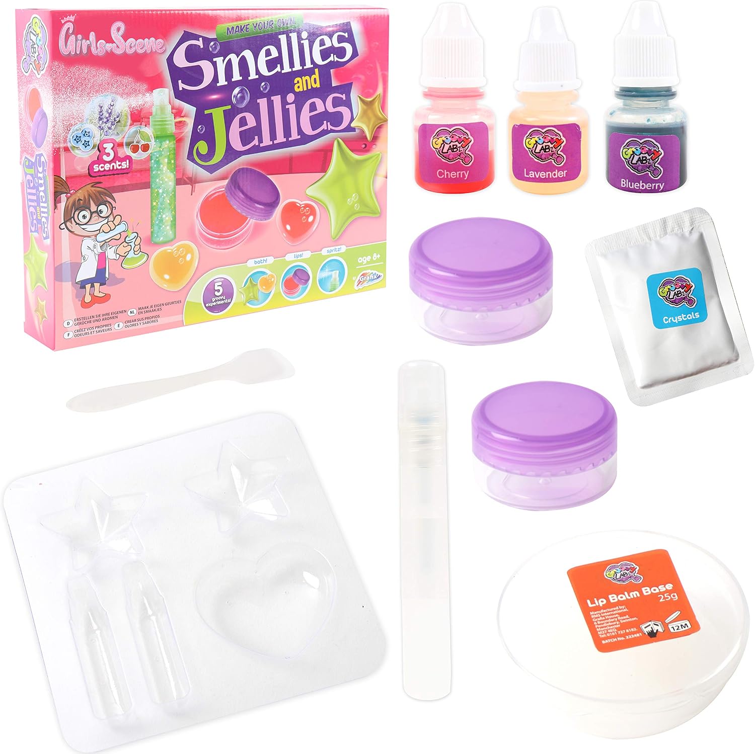 Laeto Girls Scene Smellies And Jellies Make Your Own Cosmetics Gift Set ...