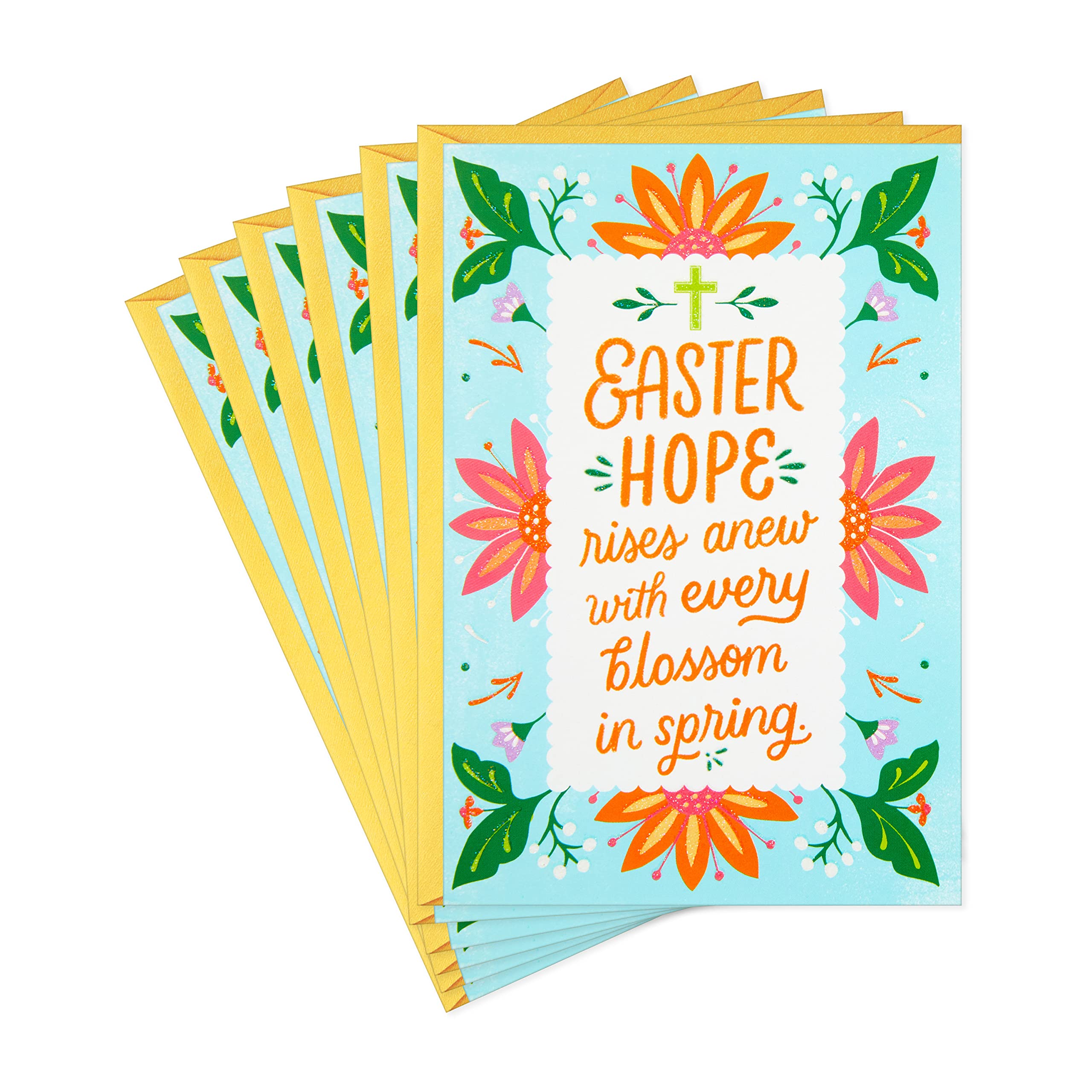 DaySpring Pack of Religious Easter Cards, Easter Hope (6 Cards with ...