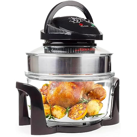 Mua Andrew James Halogen Oven Cooker 12l – 17l 1400W | Glass Air Fryer ...