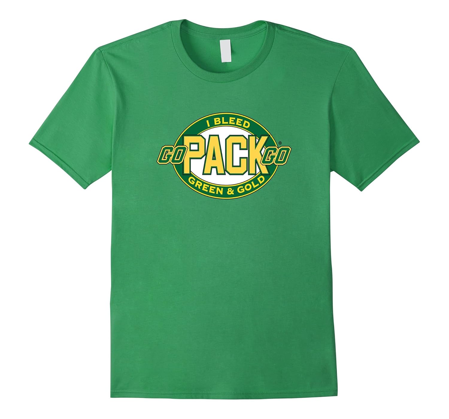 Go Pack Go I Bleed Green and Gold-4LVS