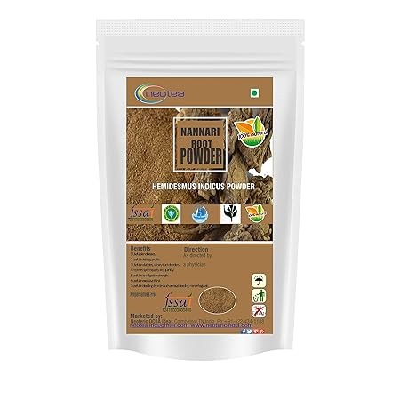 Buy Neotea Nannari Root Powder Hemidesmus Indicus 300g Online at Low ...