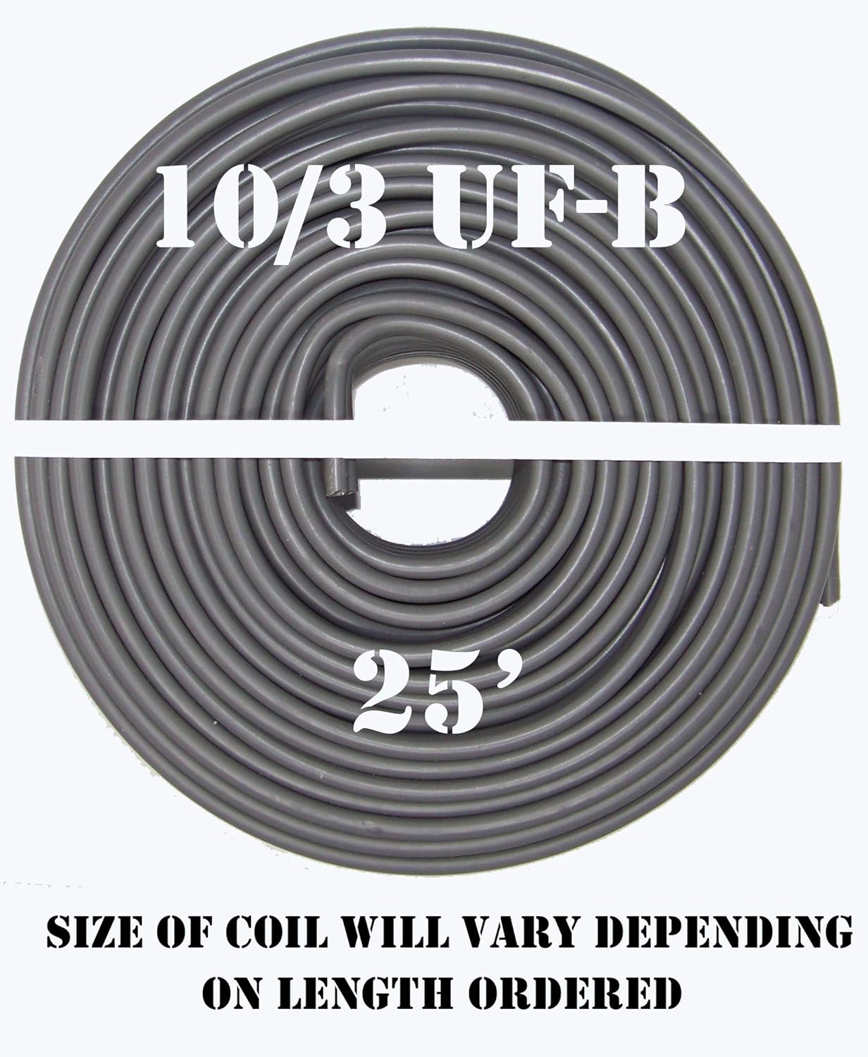 10/3 UF-B x 25' Southwire Underground Feeder Cable - - Amazon.com