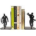 Amazon.com: HeavenlyKraft Superheros Decorative Metal Bookends ...