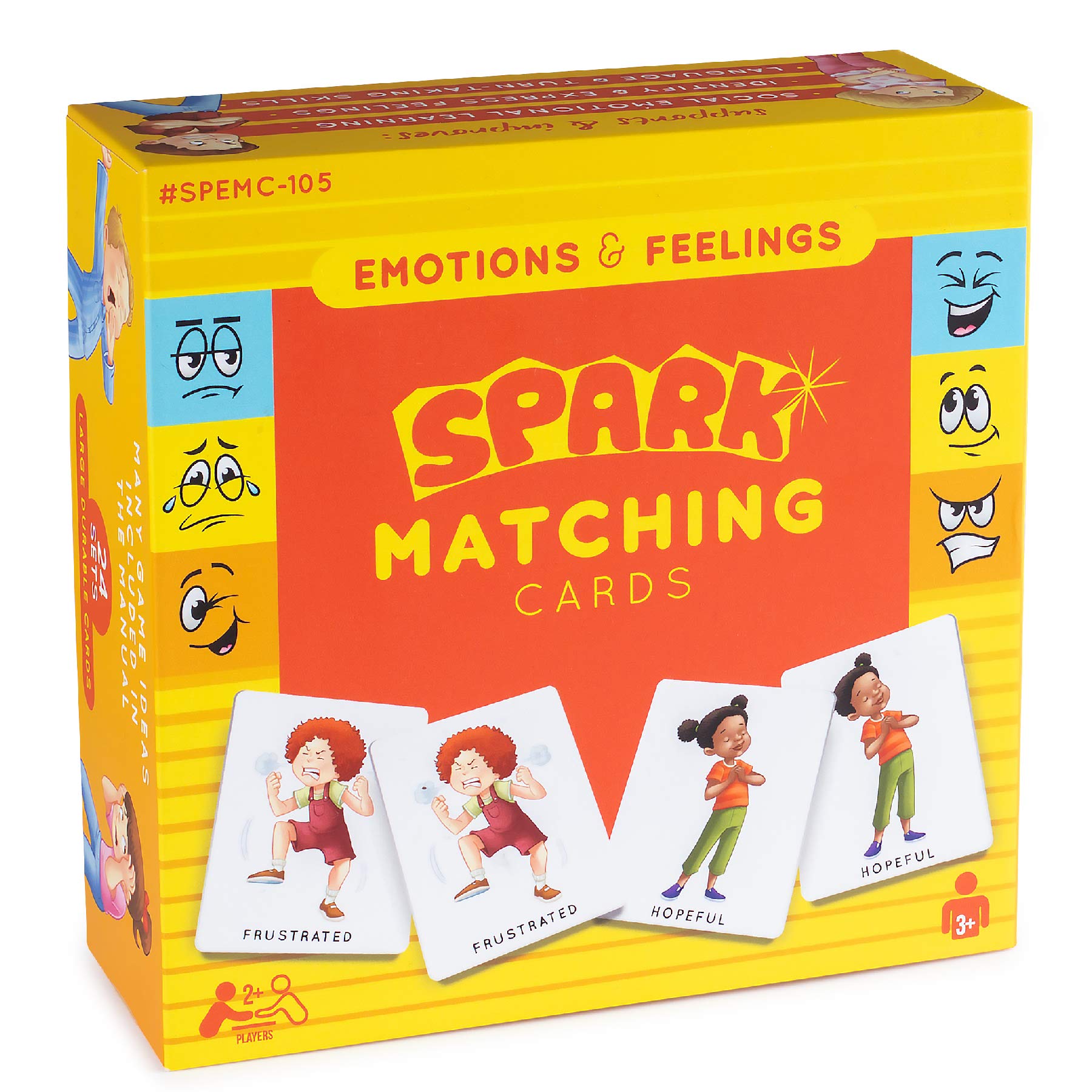 Mua SPARK INNOVATIONS Feelings Flash Cards Memory Game, Social Skills ...