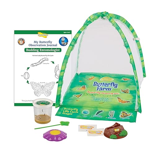 Insect Lore Butterfly Farm™ | Butterfly Kit with Live Cup of ...