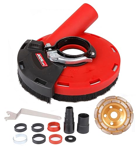 Aidelife Surface Grinding Dust Shroud for Angle Grinders 115mm/125mm ...