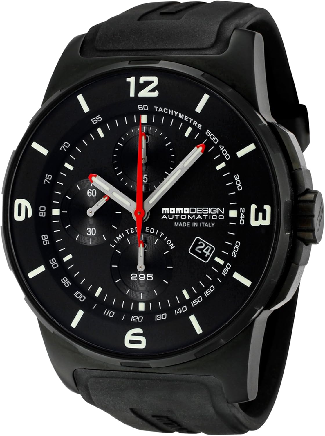 Amazon.com: Momo Design Men's Limited Edition Automatic Chronograph ...