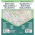 Alberta/British Columbia Road Map: Lucidmap / GM Johnson: 9781770688704 ...