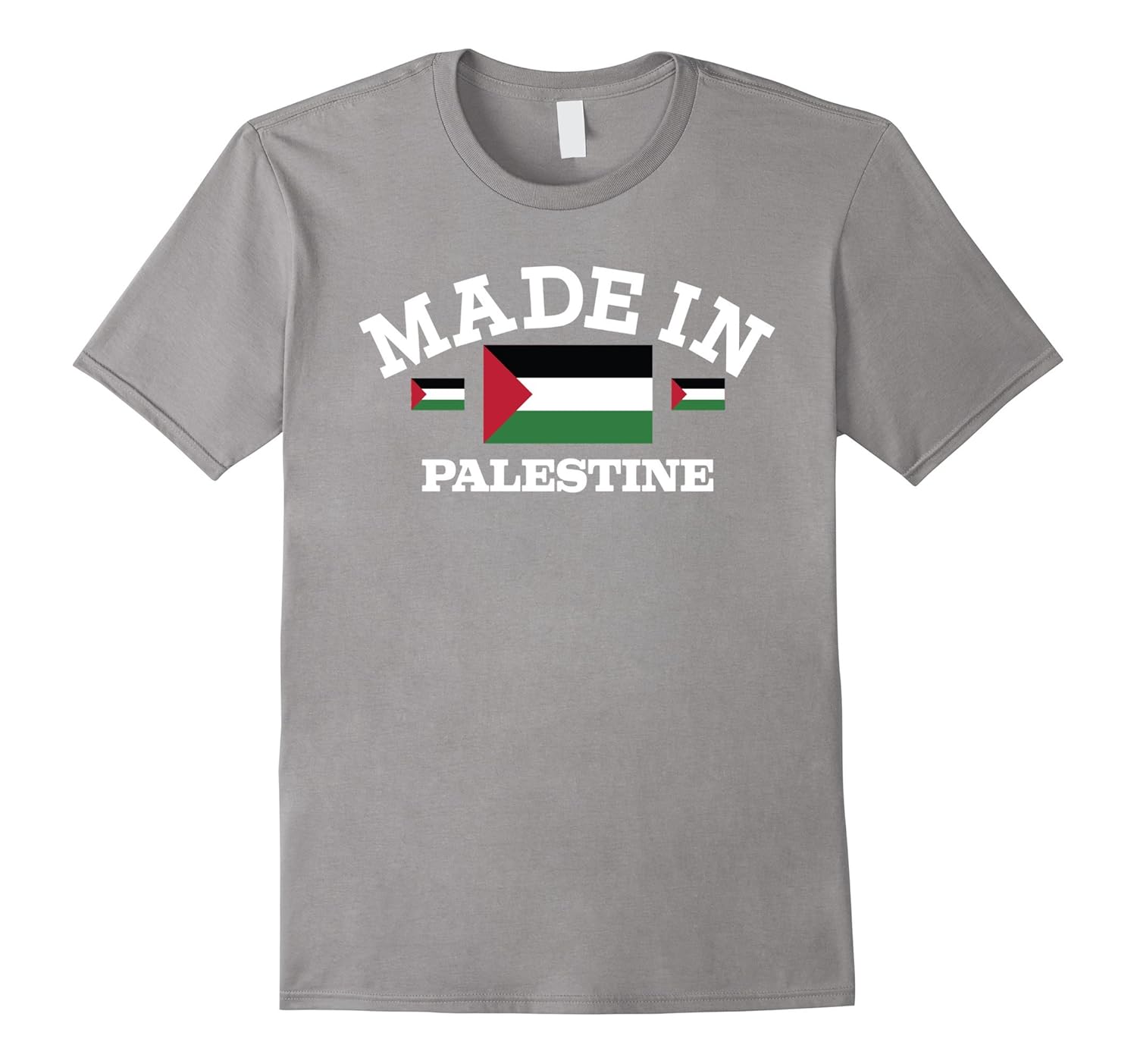 Made In Palestine Palestinian Flag T-Shirt-TH – TEEHELEN