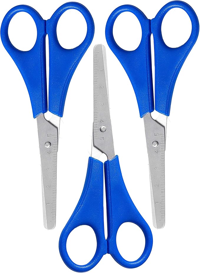 Amazon.com: WA Portman Kids Scissors Bulk Classroom Scissors for ...
