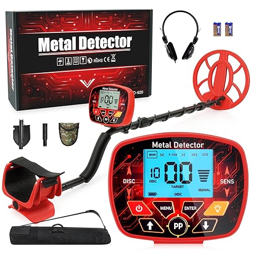Metal Detectors for Adults Waterproof Professional Higher Accuracy Gold ...