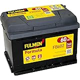 Fulmen - Batterie voiture FA612 12V 60Ah 600A: Amazon.fr: High-tech