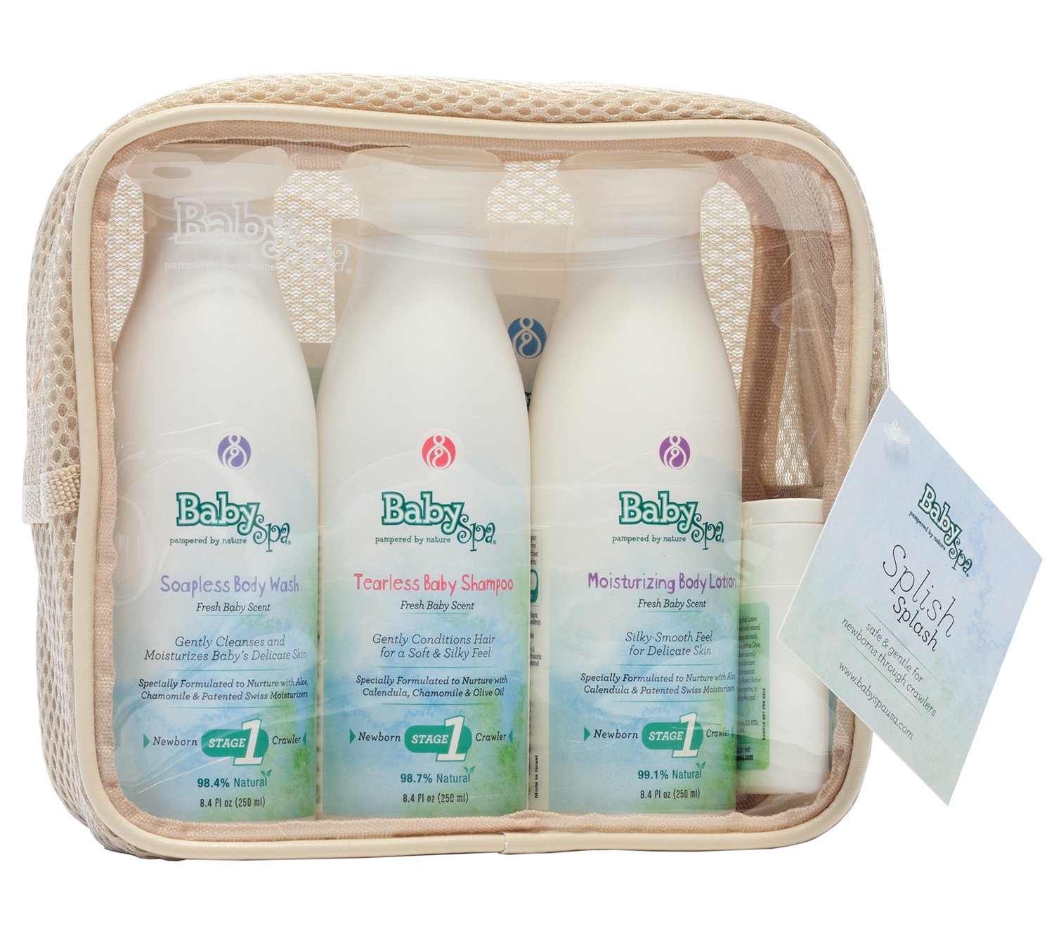 Amazon.com : Splish Splash Kit-Stage 1 - Newborns - Fresh Baby Scent ...
