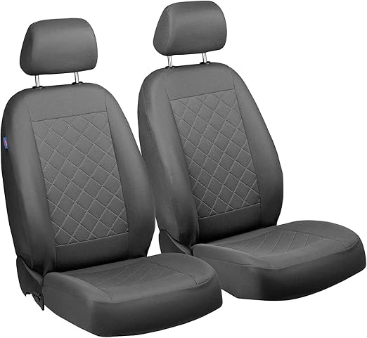 C15 Housses de Siège Avant – pour conducteur et Passager – Couleur Gris ...