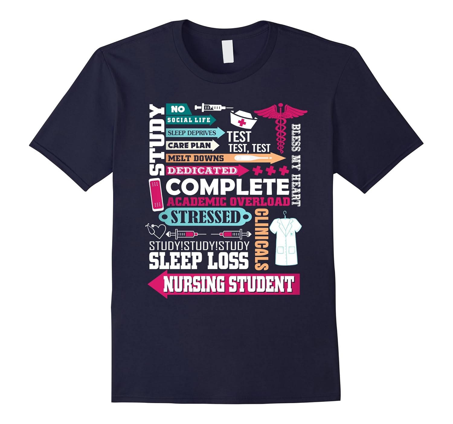 Nursing Student T Shirts Designs