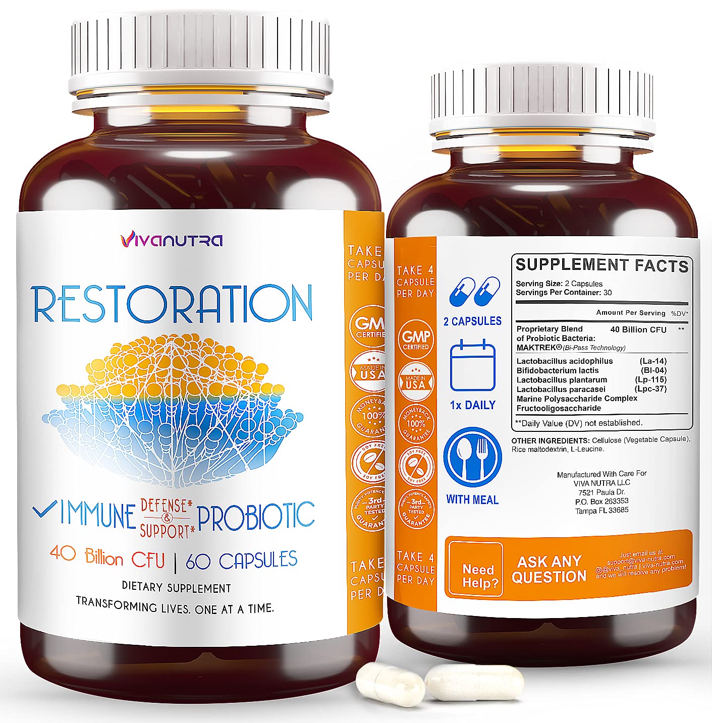 Mua Restoration Toenail Fungus Treatment Probiotic Pills - Nail Fungus ...