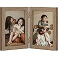 Amazon.com - decorUhome Double 4x6 Picture Frame Vertical, Engineered ...