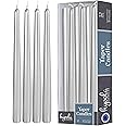 Amazon.com: 12 Pack Tall Metallic Taper Candles - 12 Inch Gold Painted ...